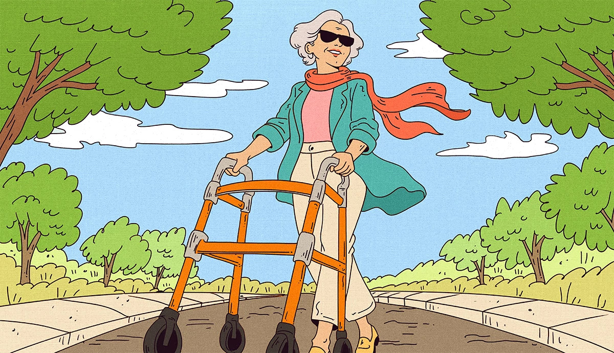 How to Encourage a Parent to Use a Walker