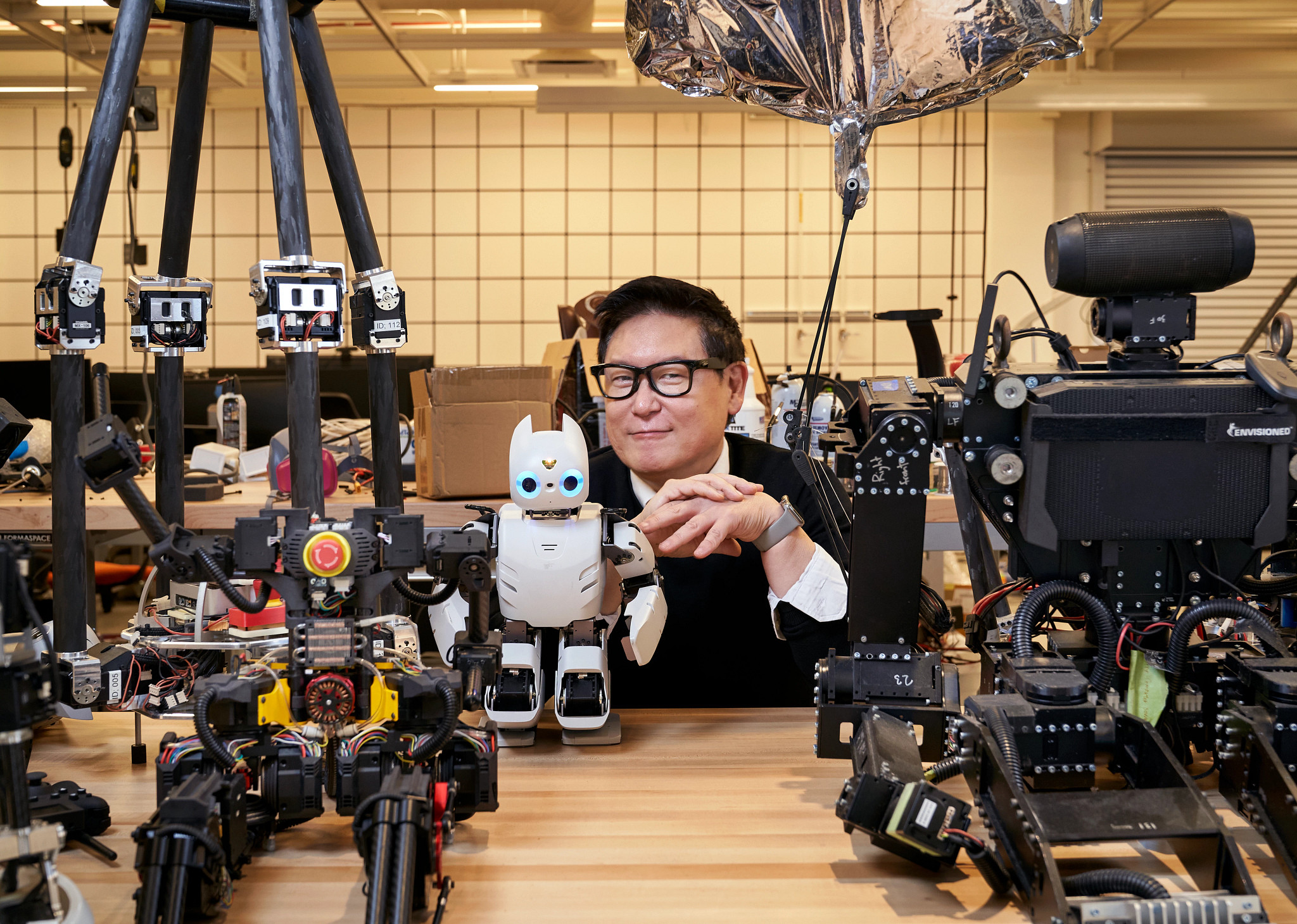 Dennis Hong Builds Robots — and Shares Plans for Free